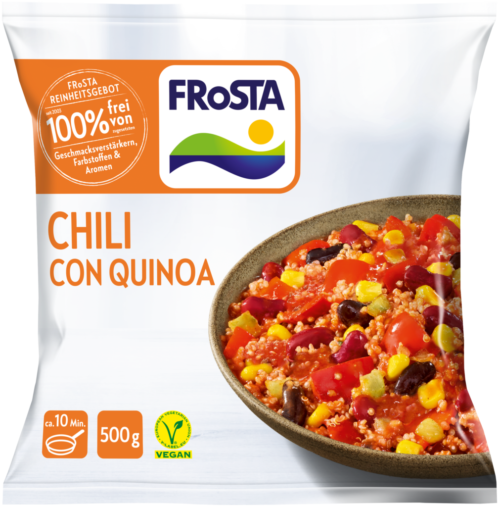 Veganes Chili con Quinoa | FRoSTA