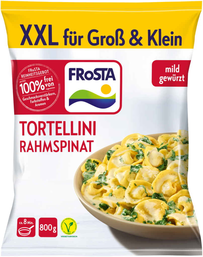 Tortellini mit Spinat • Nur natürliche Zutaten | FRoSTA