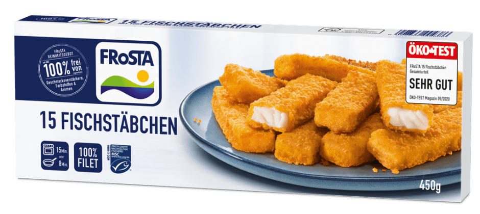 Frosta - Tiefkühlgerichte mit dem Reinheitsgebot