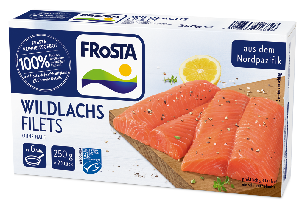 Aromatischer Wildlachs aus dem Tiefkühlfach | FRoSTA