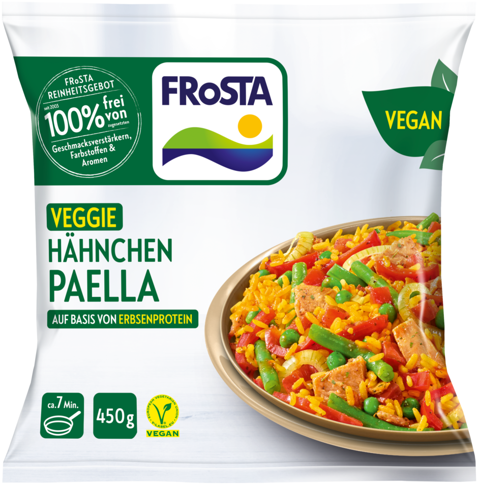 Frosta - Tiefkühlgerichte mit dem Reinheitsgebot