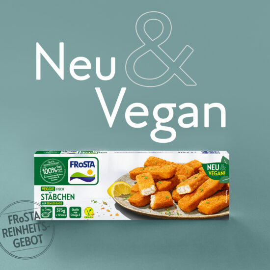 Entdecke unsere neuen Veggie Fische I FRoSTA