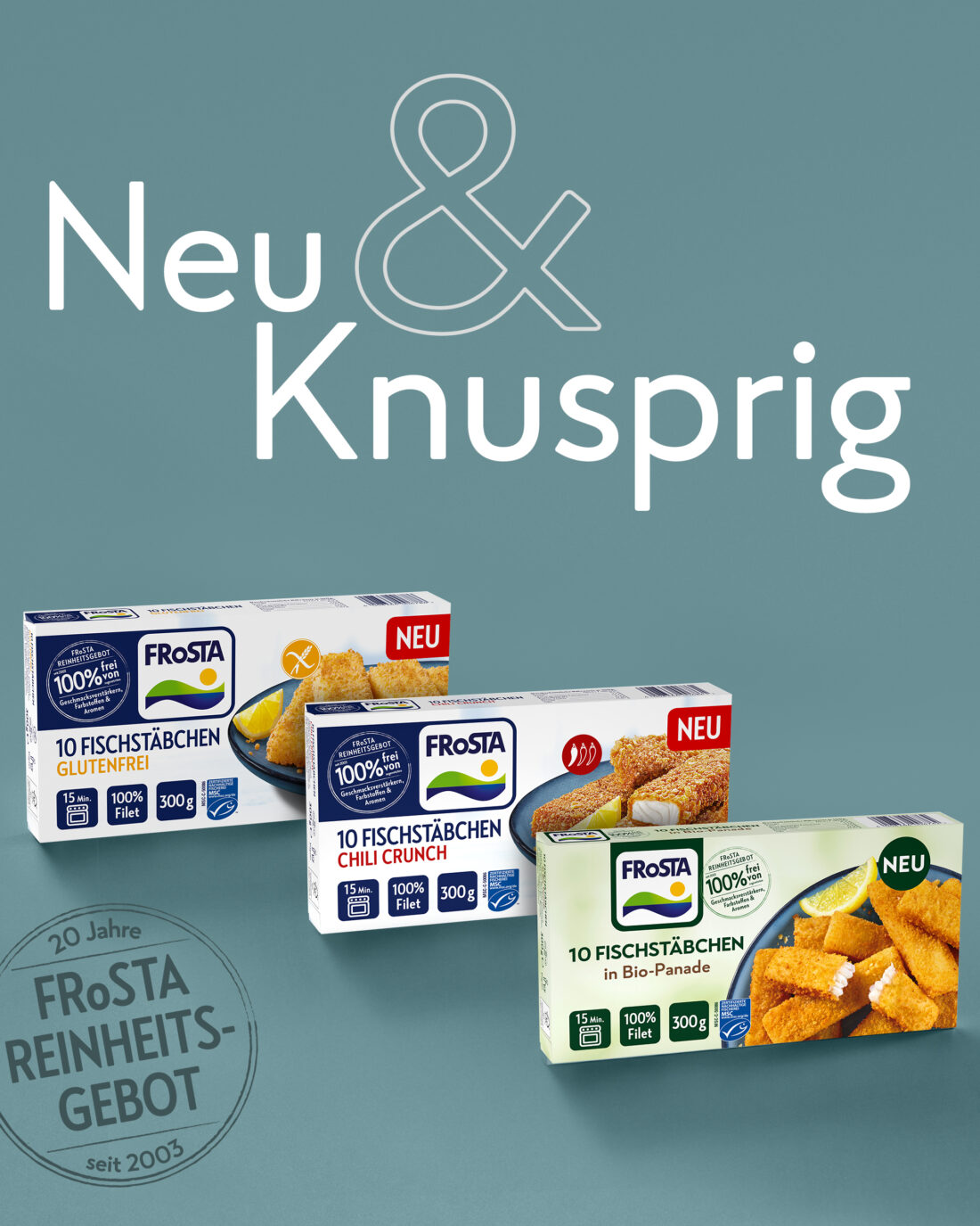 Frosta - Tiefkühlgerichte mit dem Reinheitsgebot