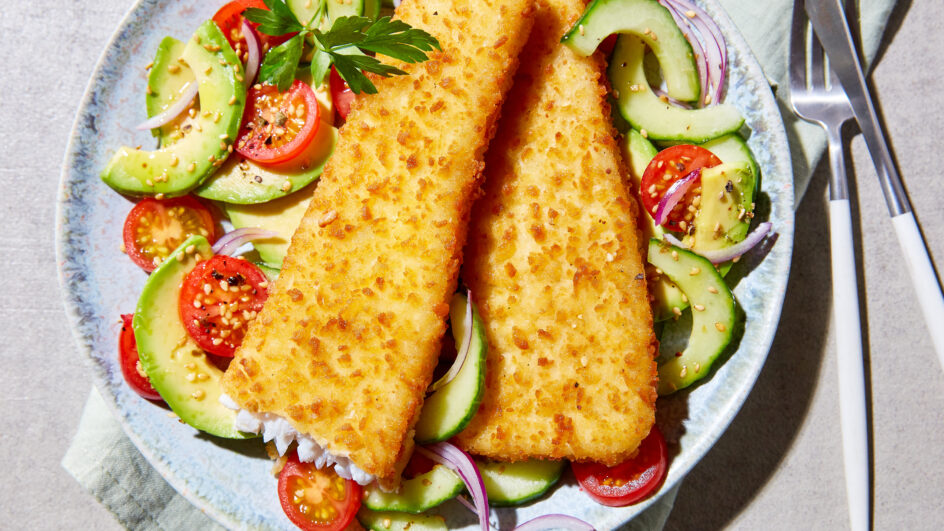 Backofen Fisch mit Avocadosalat - FRoSTA.de