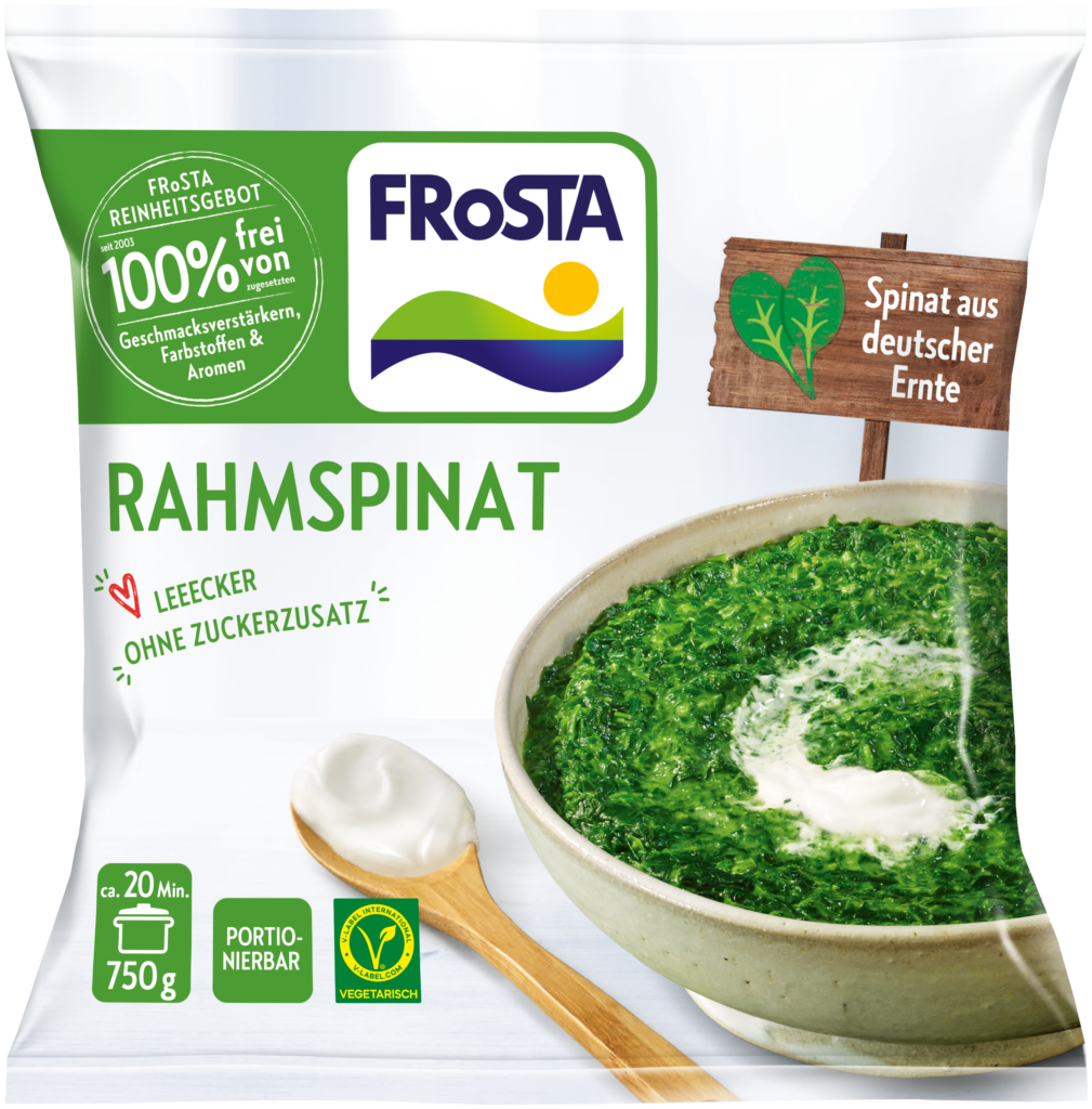 Rahmspinat 750g - FRoSTA.de