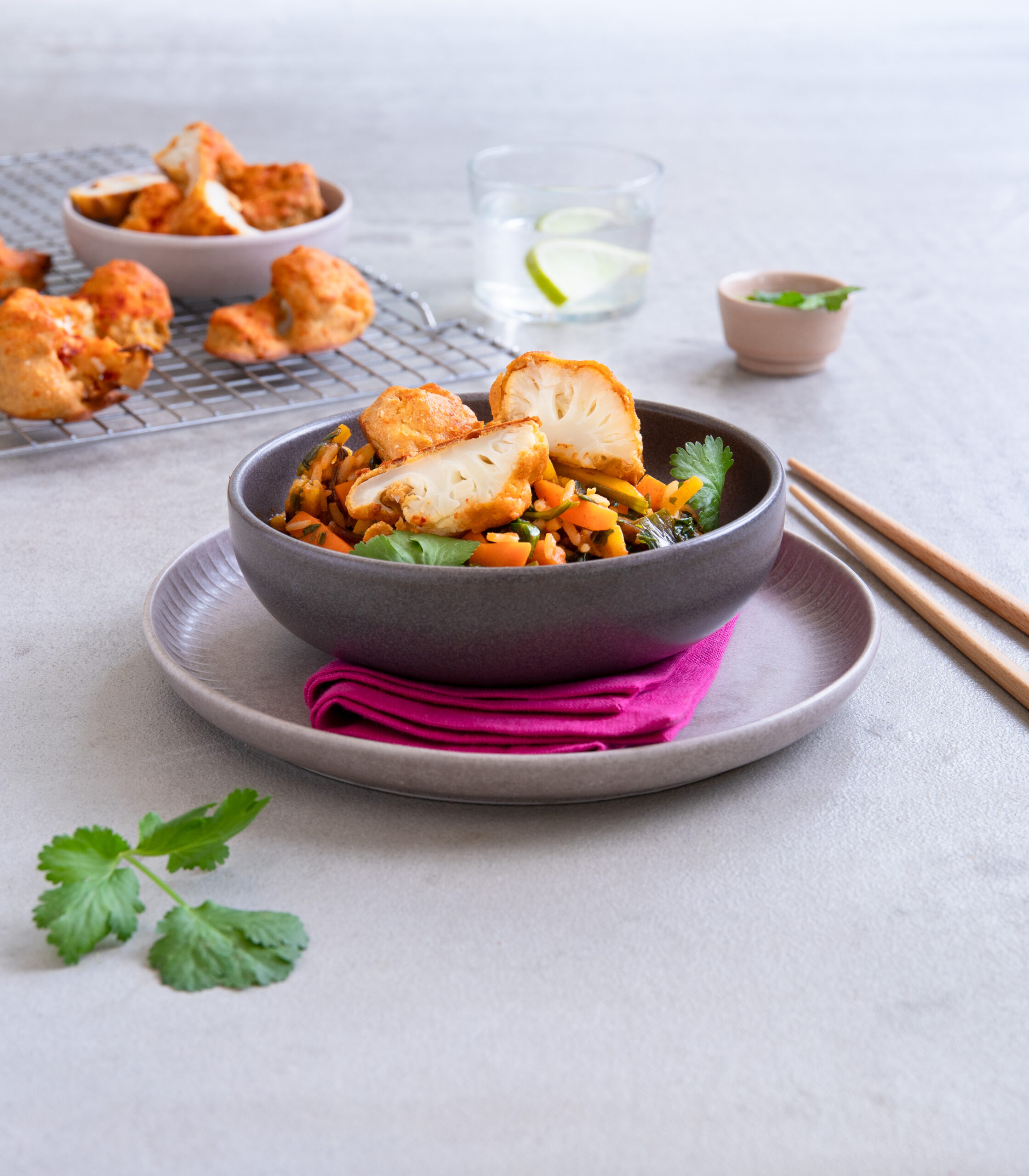Nice Rice Korean Style mit Crunchy Blumenkohl-Wings - FRoSTA.de