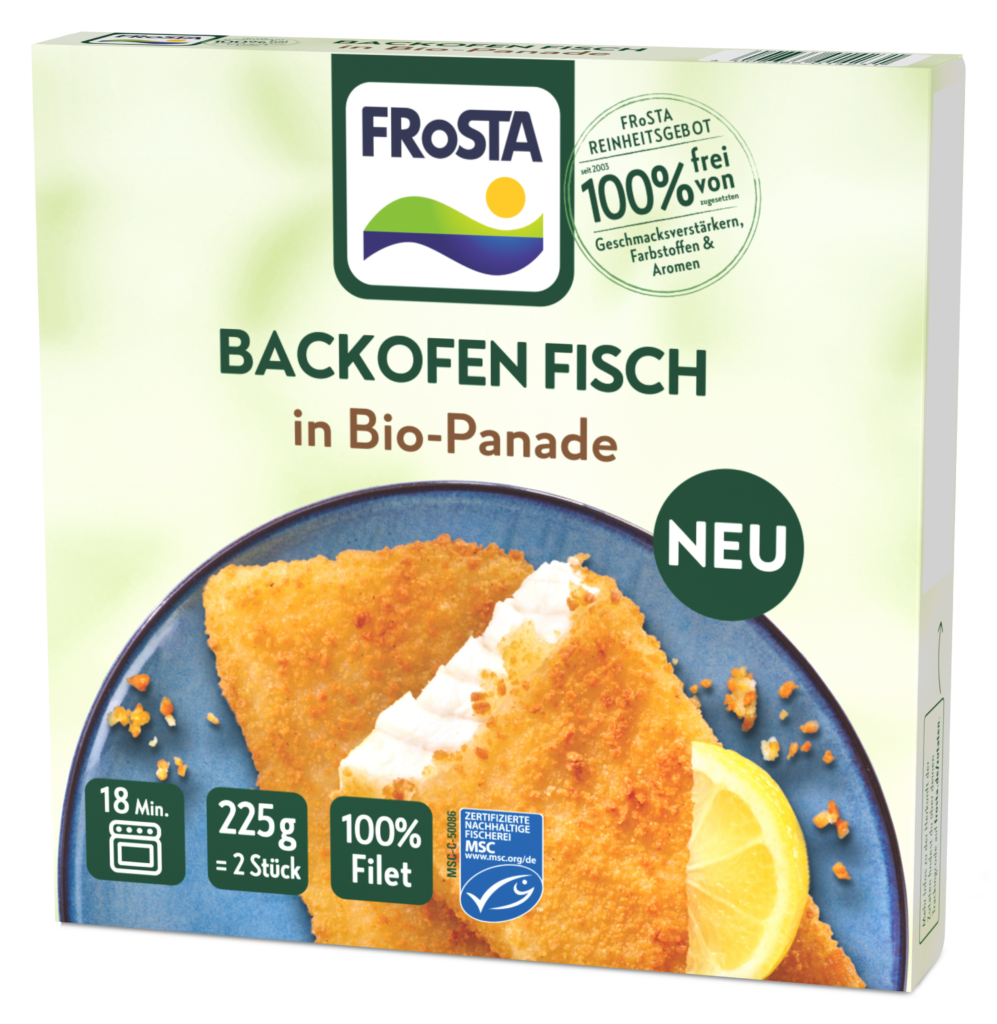 Backofen Fisch in Bio-Panade - FRoSTA.de