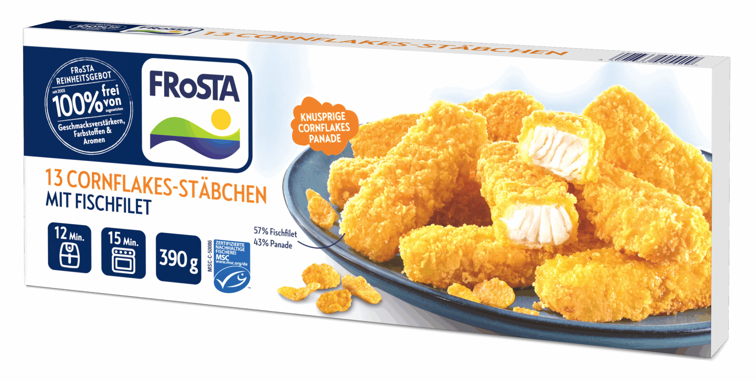 Cornflakes-Stäbchen mit Extra-Crunch | FRoSTA